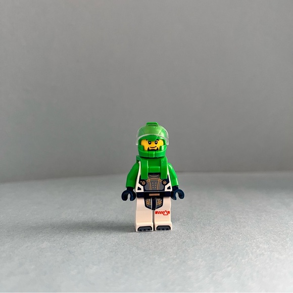 Lego | Other | Lego City Astronaut Green And White Minifigure | Poshmark